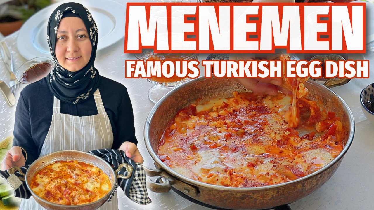 How To Make Turkish Menemen - Turkish Food Travel