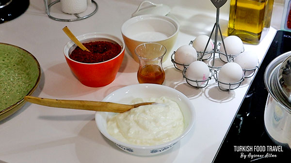 Turkish Eggs Cilbir - All You Need To Know - Turkish Food Travel