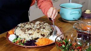 Maklube / Maqluba - Festive Meat & Rice Dish - Turkish Food Travel